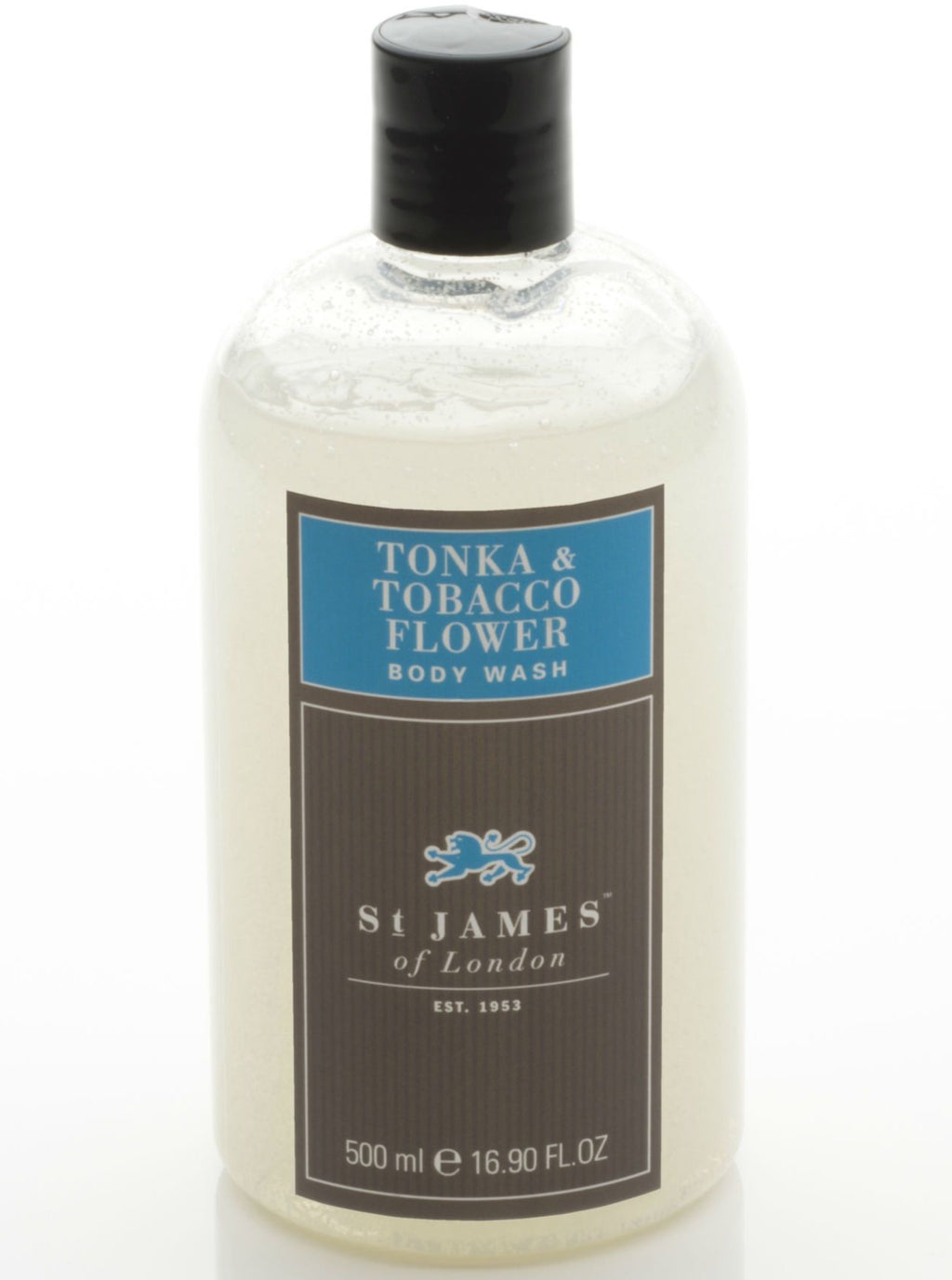 Tonka & Tobacco Flower Body Wash 0.5L – St James of London